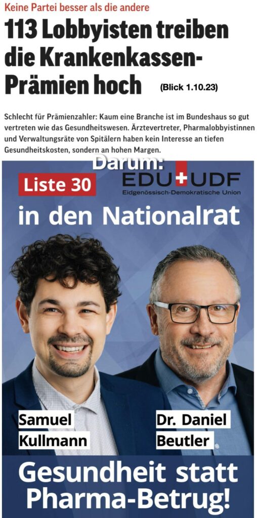 Wahl-Aufruf von Grossrat Samuel Kullmann – EDU Thun